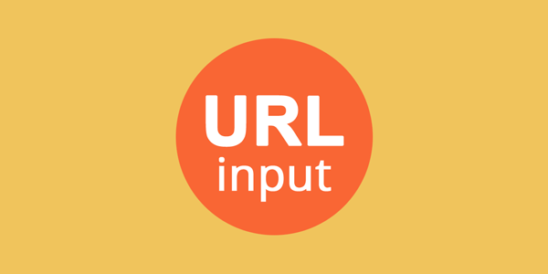 URL input - スマホでURL簡単入力